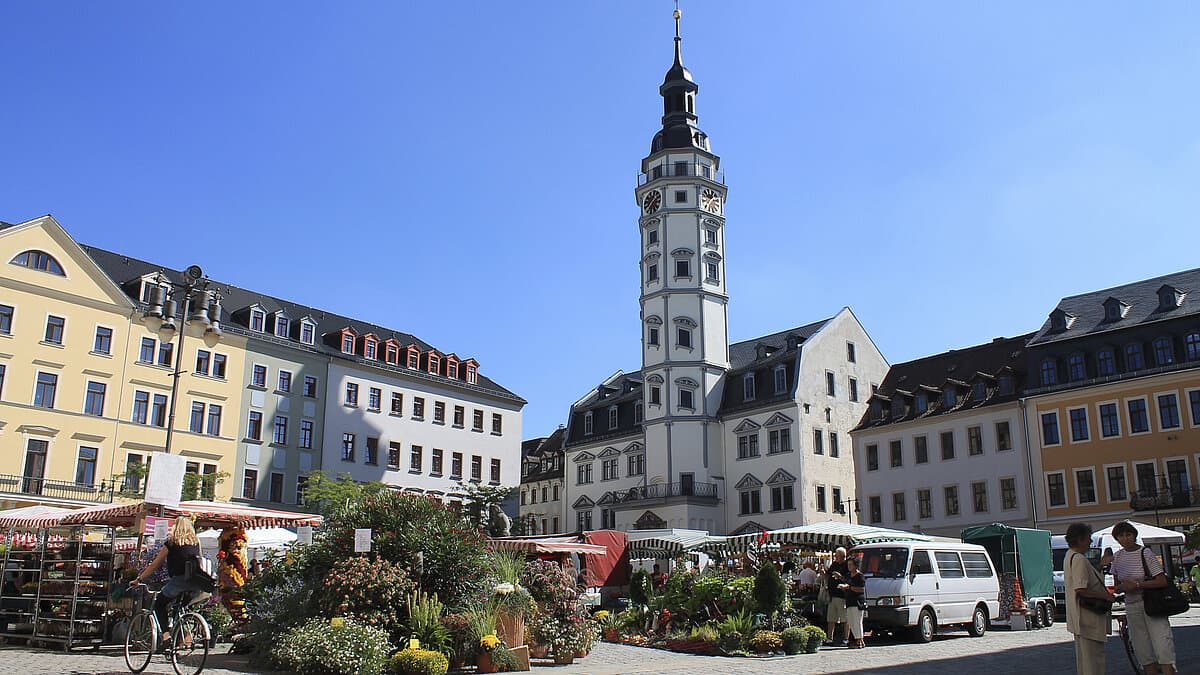 "Stadtzentrum" - Stadt Gera